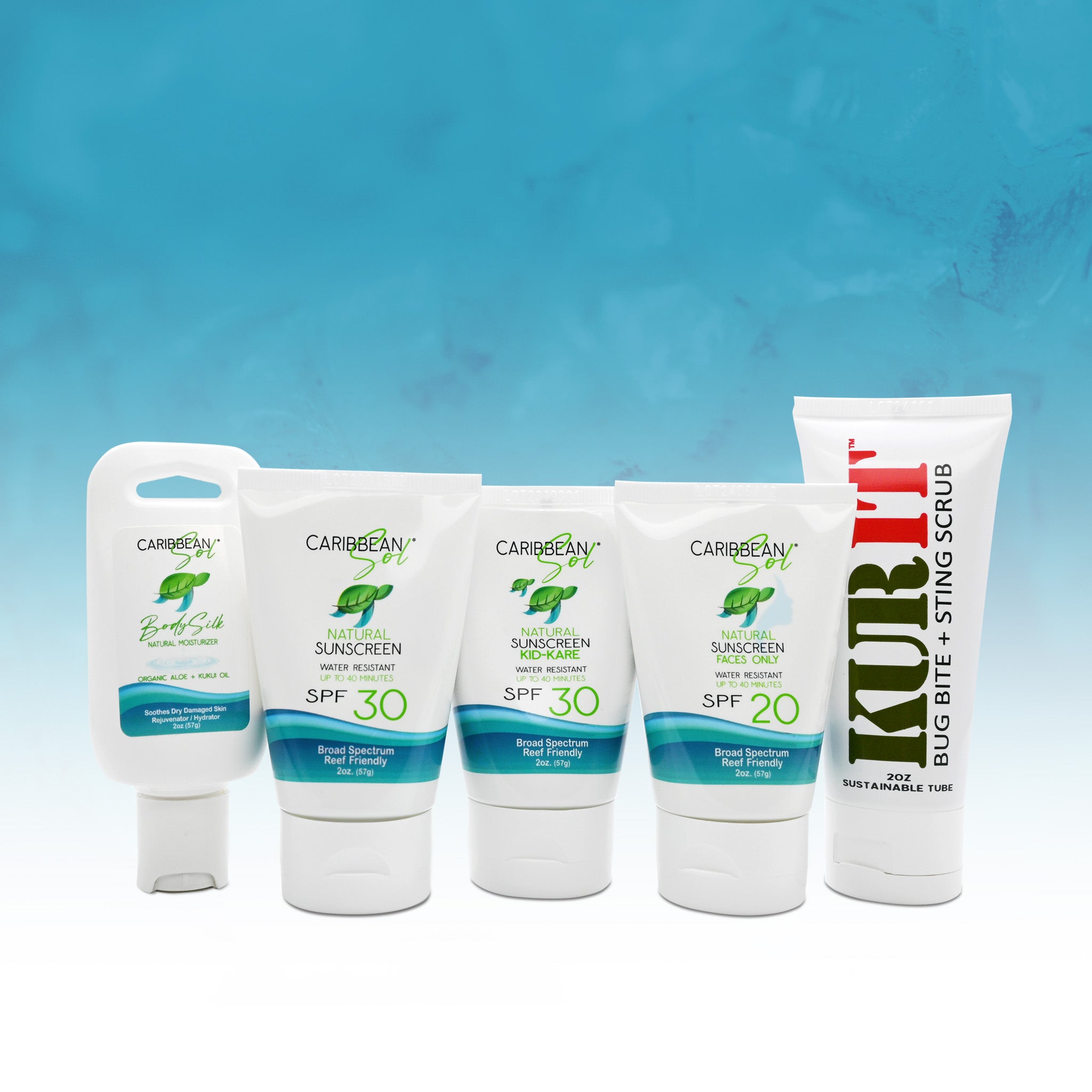 Weekend Getaway Bundle | Caribbean Sol Natural Sun & Skin Care