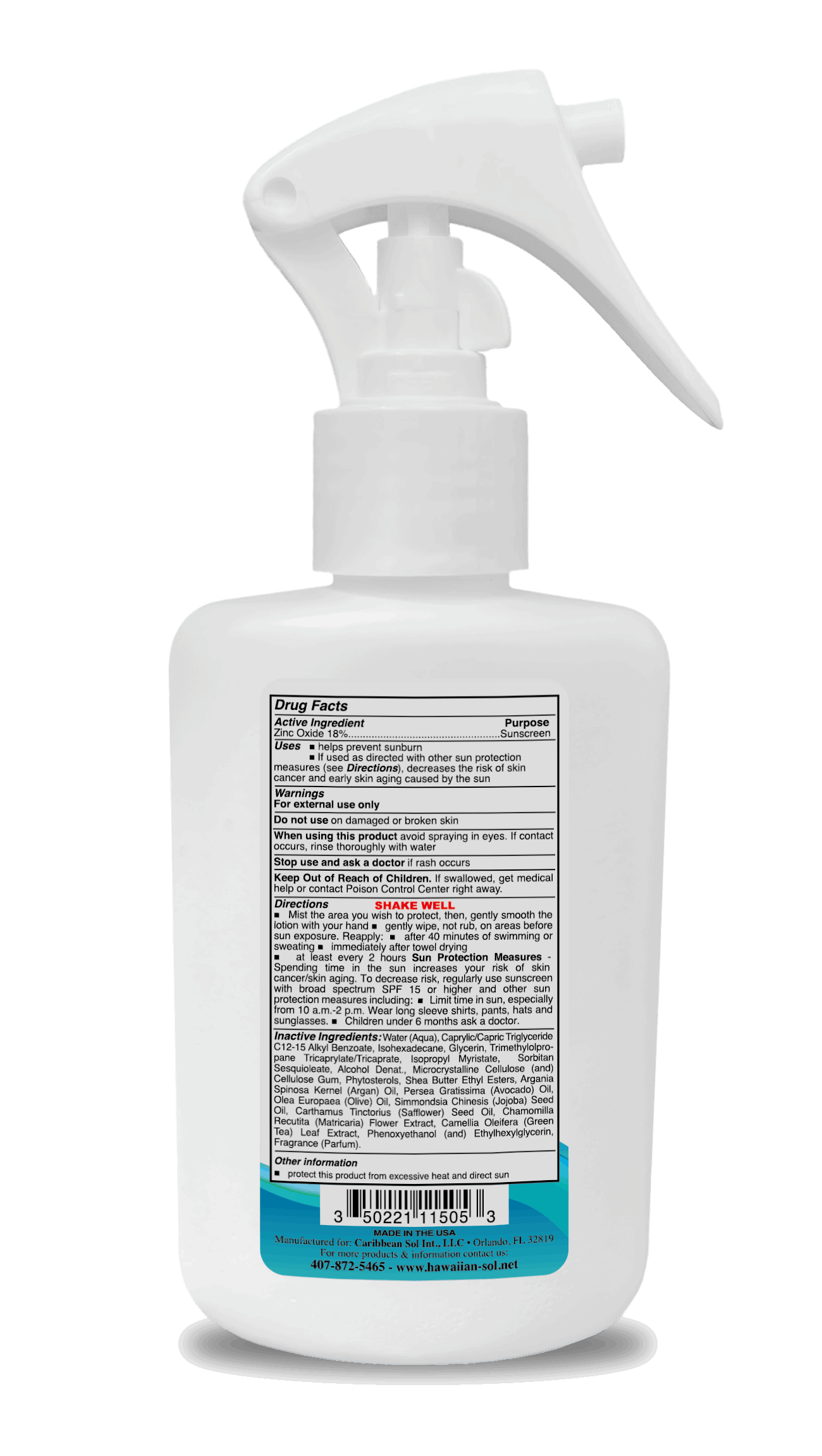 Natural Sunscreens | Caribbean Sol International, LLC